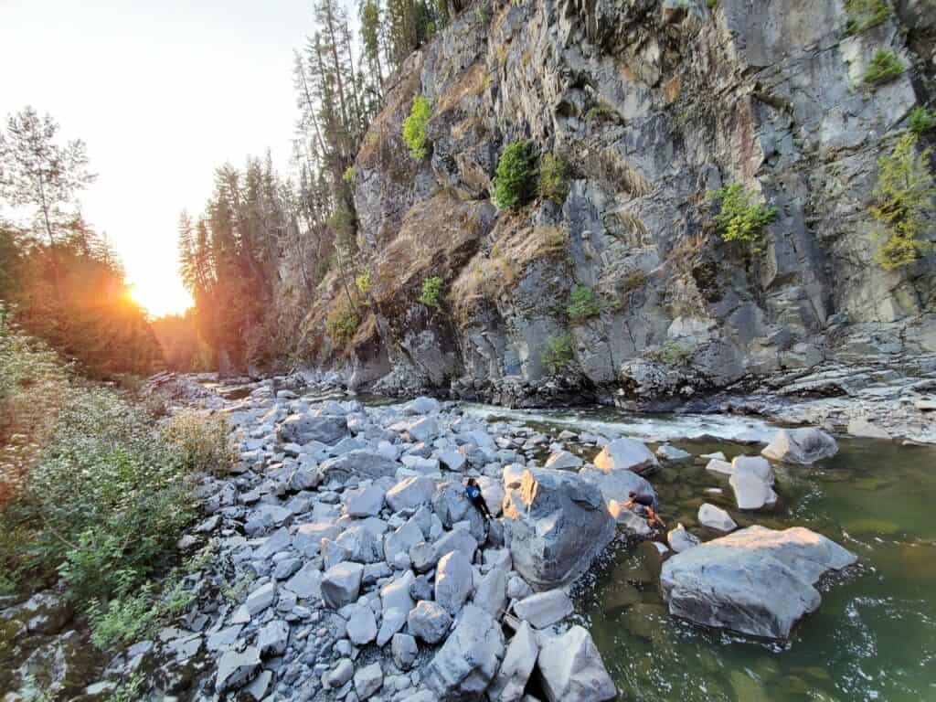 Granite Falls Fish Ladder Hike